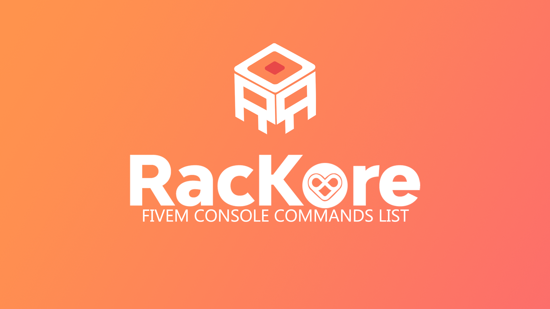 FiveM Console Command List RacKore